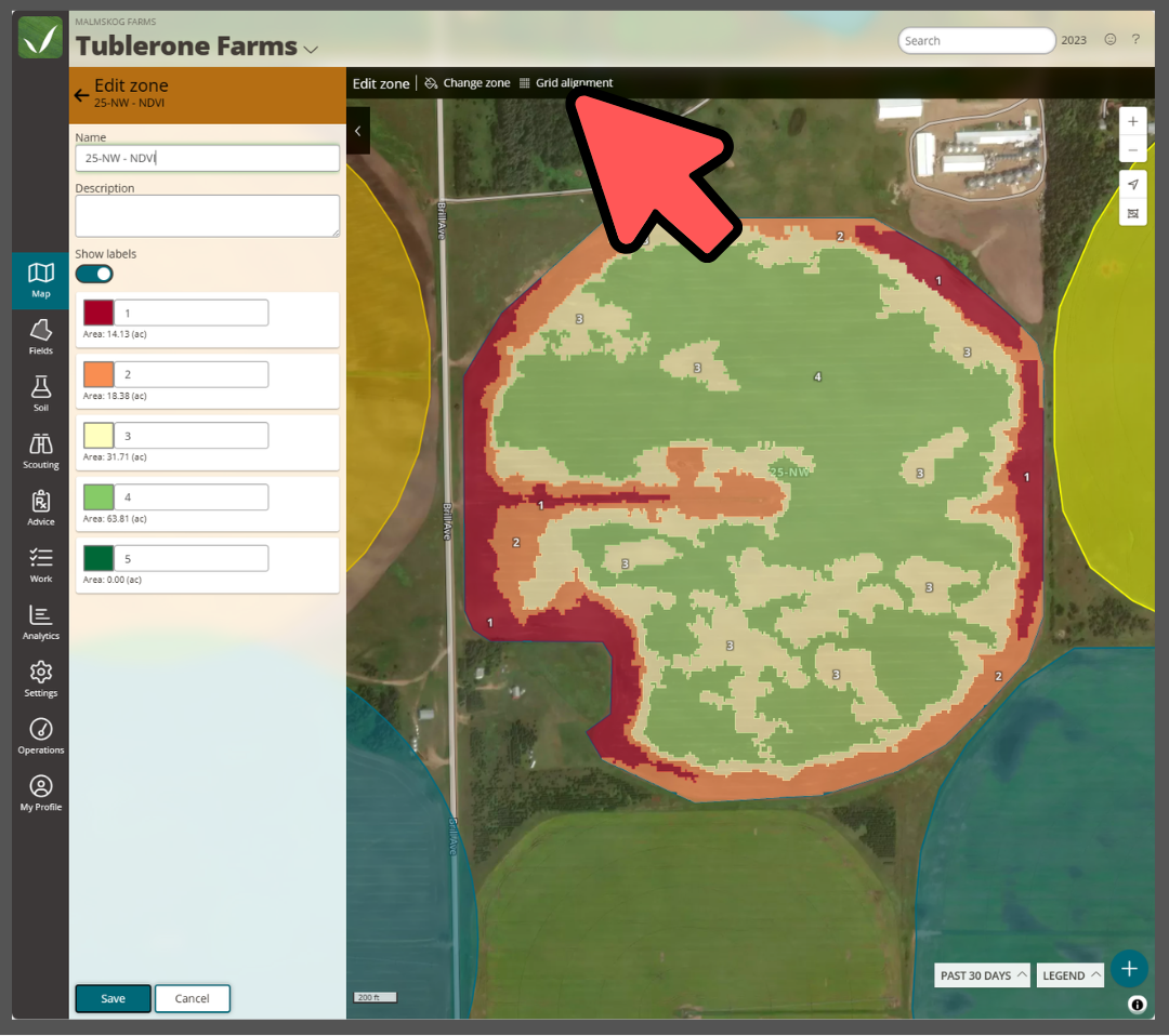 Creating management zones and writing prescriptions – FarmQA
