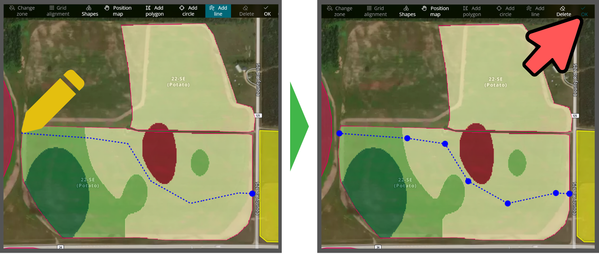 Creating management zones and writing prescriptions – FarmQA