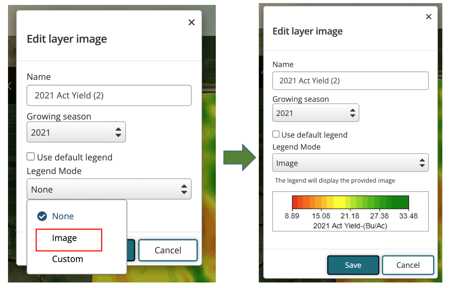 Map Layer Legends – FarmQA