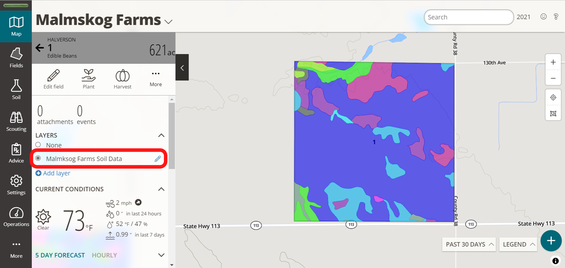 Viewing Map Layers – FarmQA