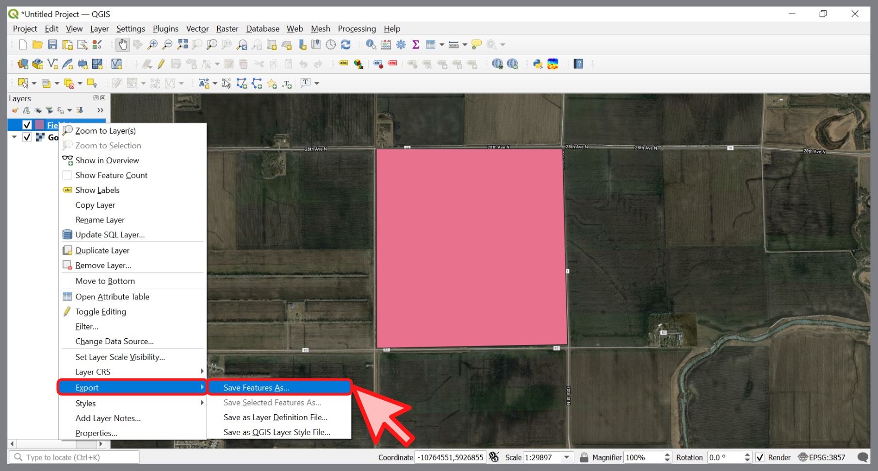 Creating field boundaries using GIS software to import to FarmQA – FarmQA